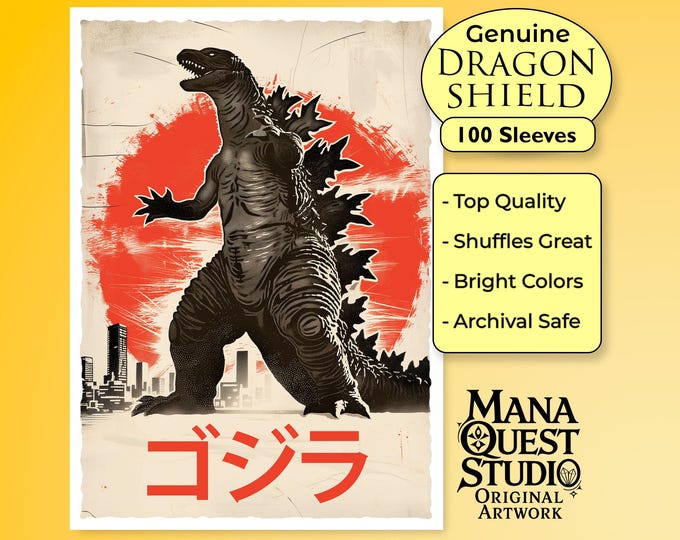 Godzilla King of the Monsters-100 Card Edh/commander Deck-mtg-mythics ...