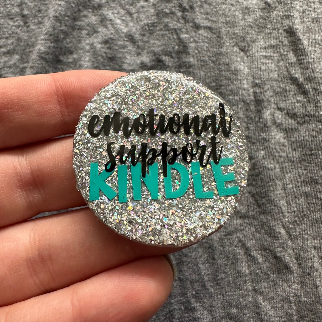 Bookish Holder Grip for Kindle E-reader Glitter Sparkle Book Quote ...