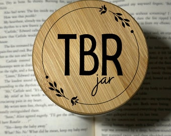 TBR Jar Label and Mini Books Bundle Reader Gift to Be Read Reading ...