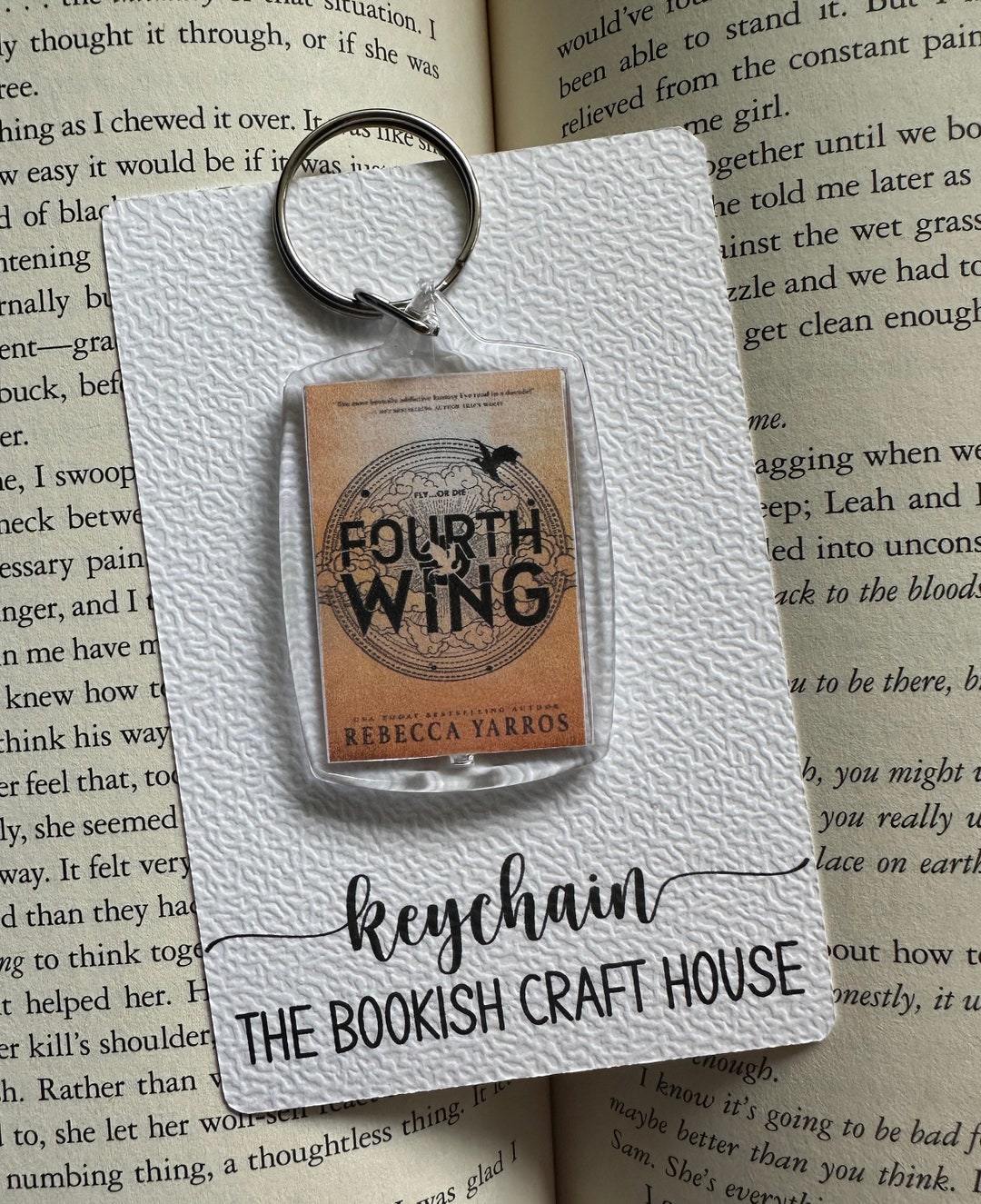 Custom Book Cover Keychain | Personalized Bookish Keychain | Favorite ...