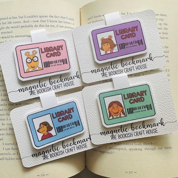 Library Card - Etsy