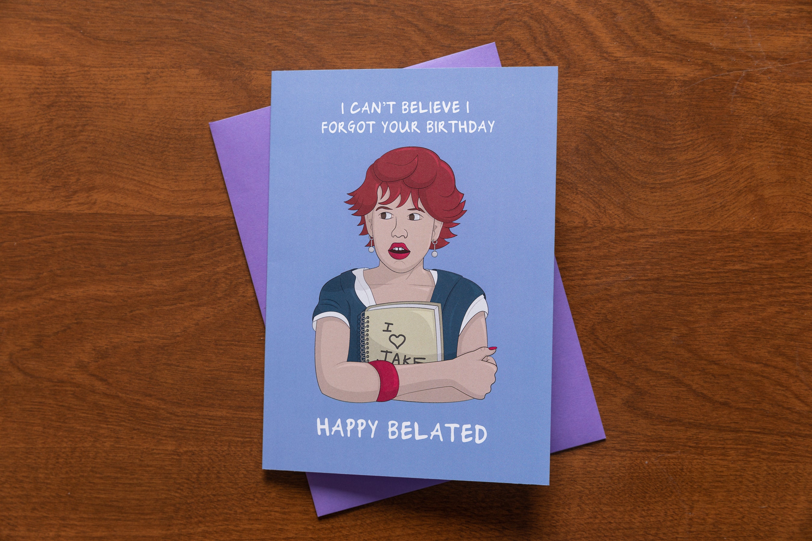 Funny 16 Candles Movie Birthday Card, Happy Belated Birthday, Pop ...