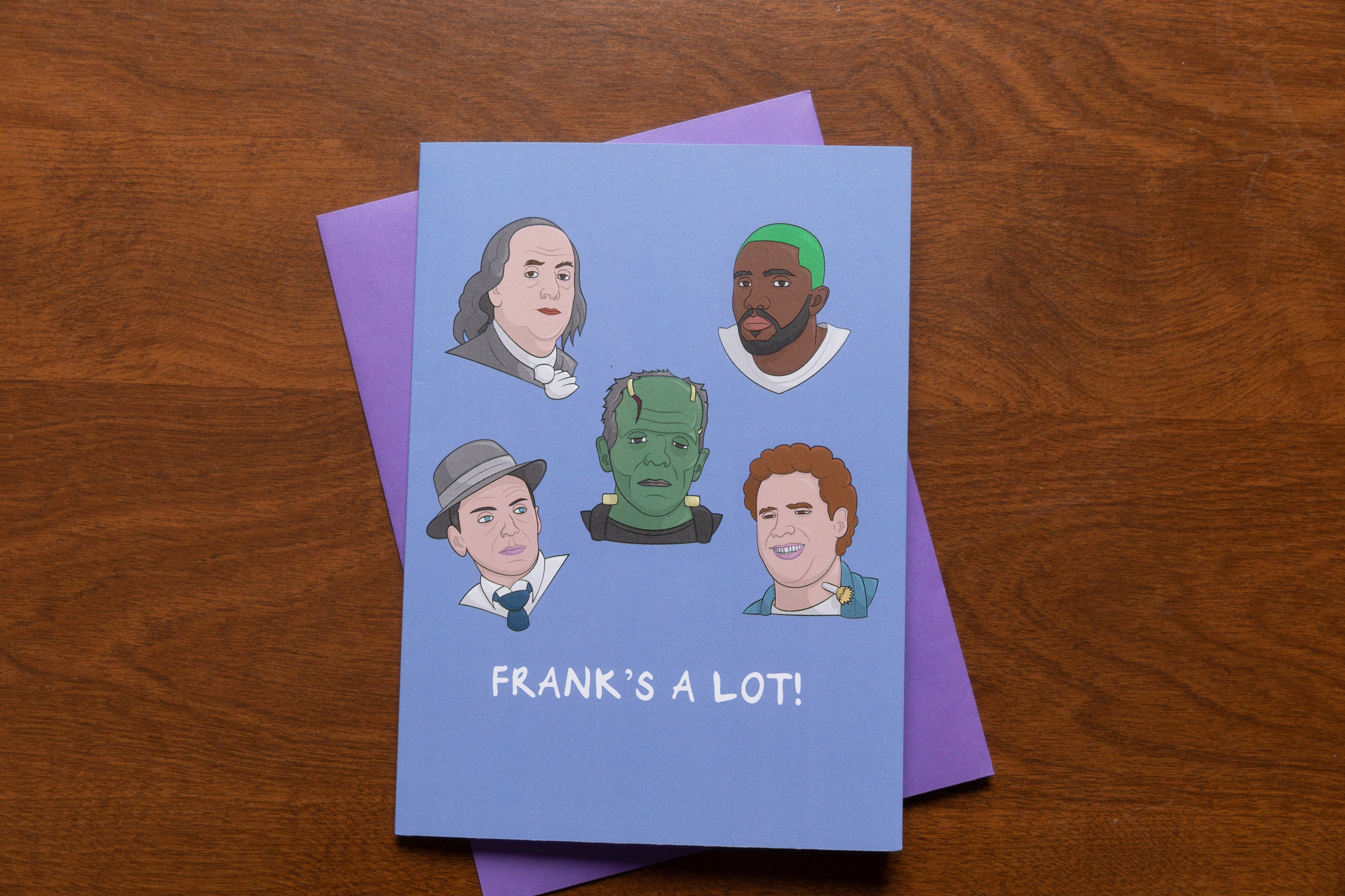 Funny Franks A Lot Thank You Card, Pop Culture Gift - Etsy