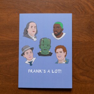 Funny Franks A Lot Thank You Card, Pop Culture Gift - Etsy