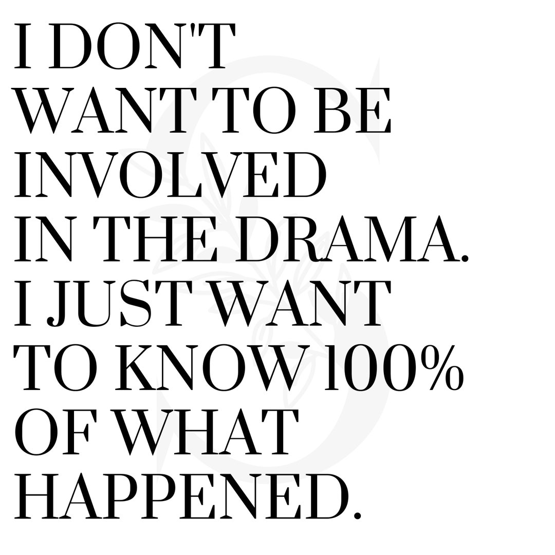 Am I the Drama I'm the Drama PNG SVG Gossip Sublimation - Etsy