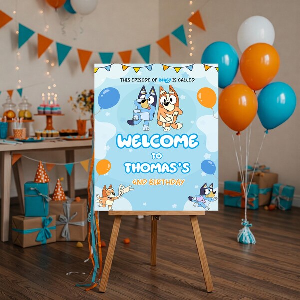 Bluey Birthday - Etsy