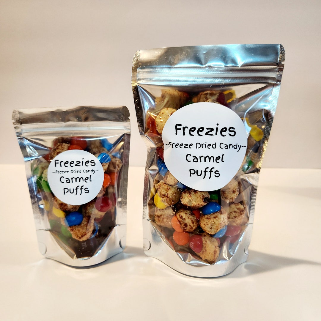 Freeze Dried Candy Carmel Puffs - Etsy