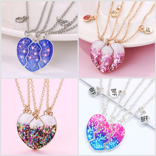3 colliers de bff - Etsy France