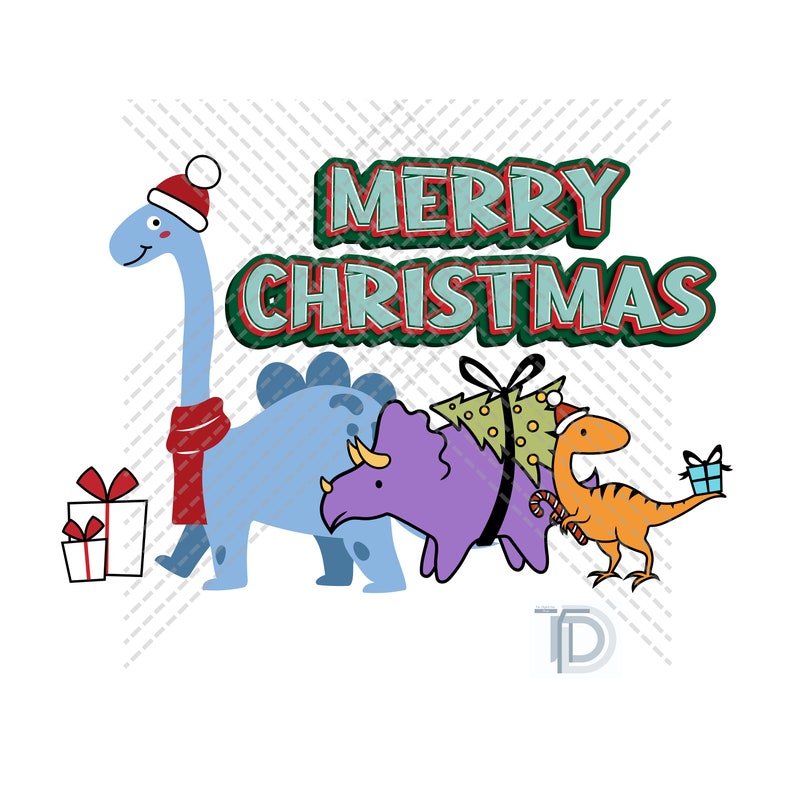 A Very Dino Christmas Bundle - Etsy