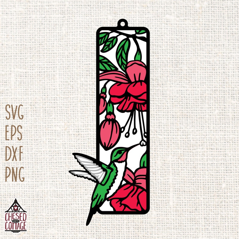 Hummingbird Bookmark - Etsy