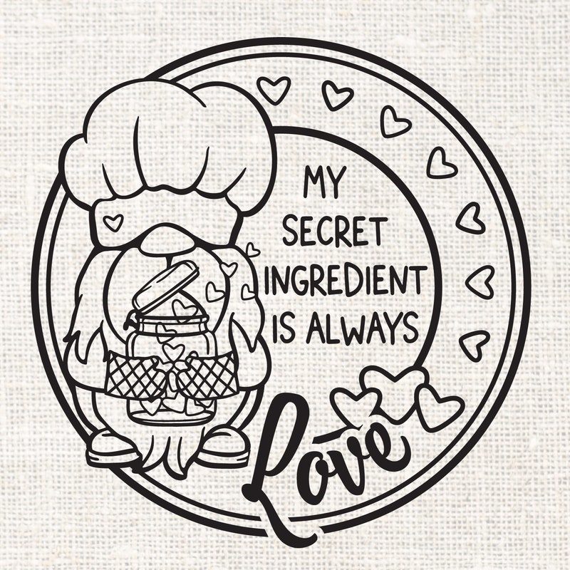 Secret Ingredient Svg - Etsy