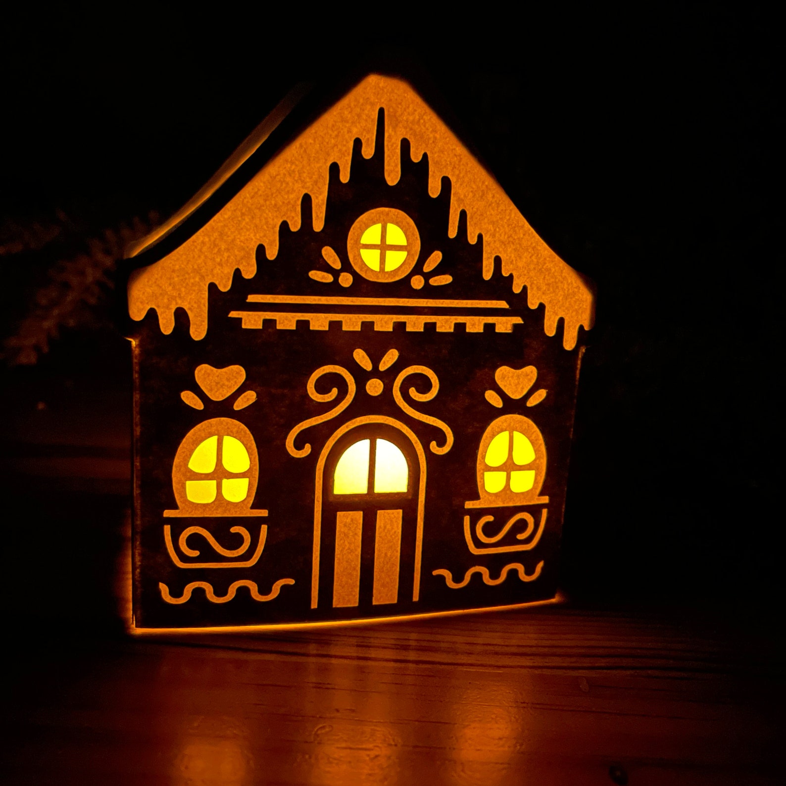 Gingerbread House SVG, Gingerbread Svg, Christmas SVG, 3D SVG ...