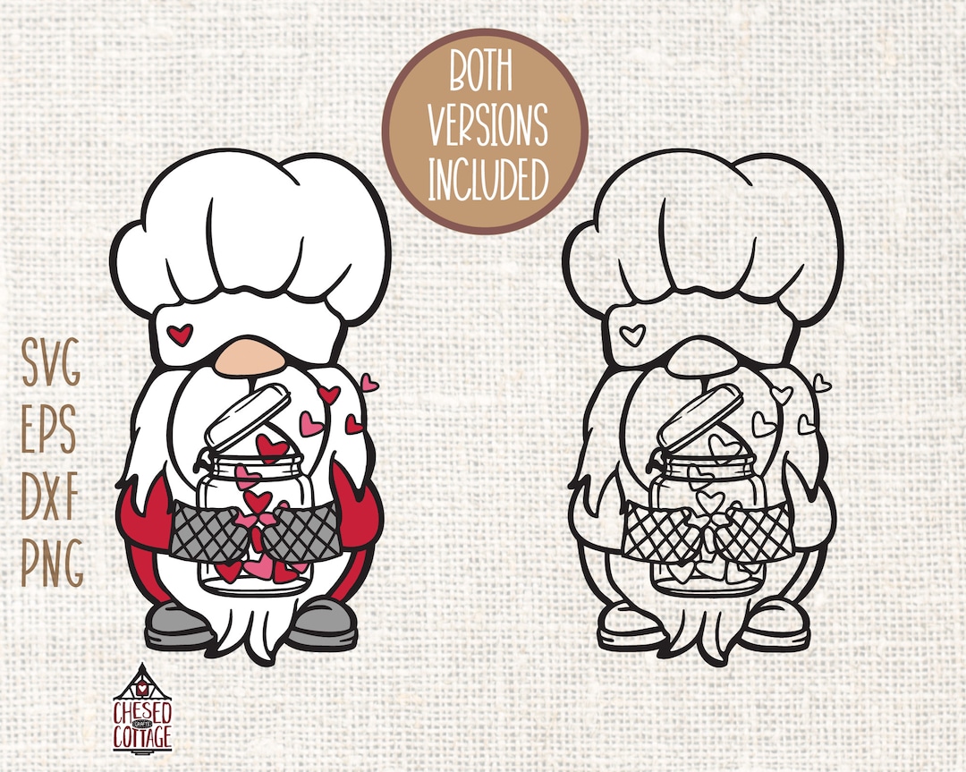 Baker Gnome SVG, Gnome SVG, Chef Gnome SVG, Gnome Png, Svg Gnome, Gnome ...
