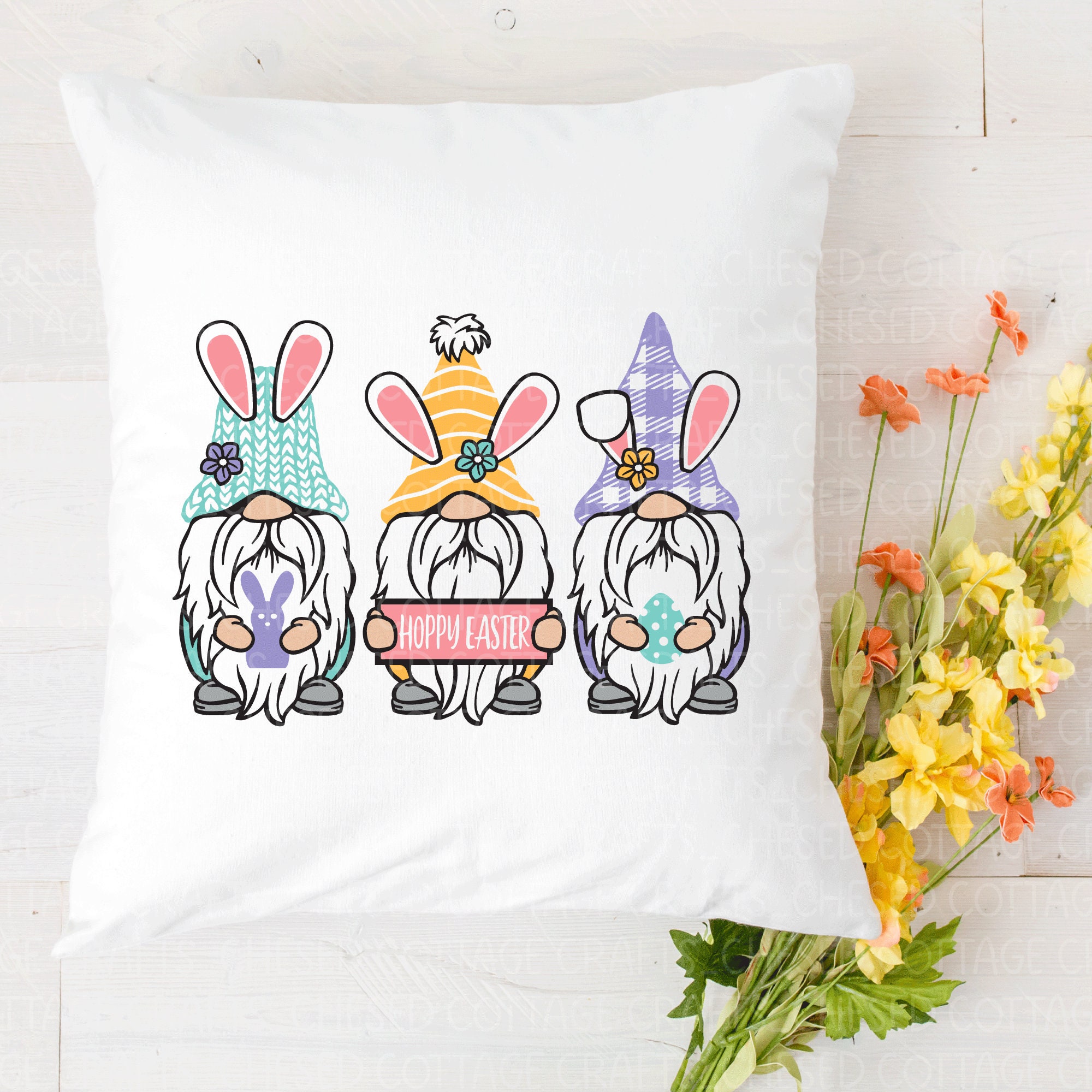 Easter Gnome SVG Easter Gnomes SVG Bunny Gnome SVG Easter - Etsy
