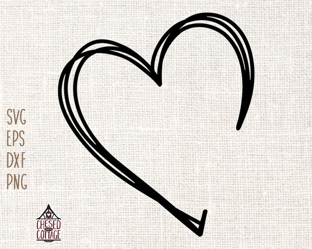 Heart SVG, Monogram Heart SVG, Open Heart Svg, Wedding Heart Svg ...