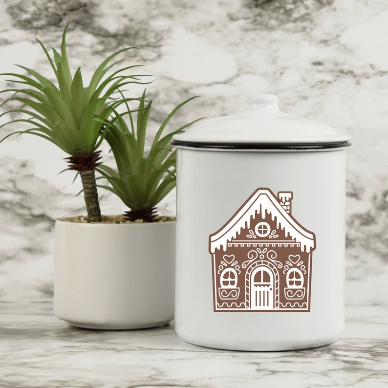 Gingerbread House SVG, Gingerbread SVG, Gingerbread Decor Cut File ...