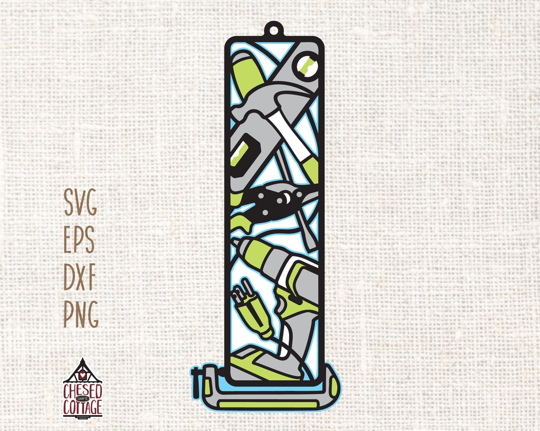 Bookmark SVG, Tool Bookmark SVG, Paper Cut Bookmark SVG, Layered Svg ...