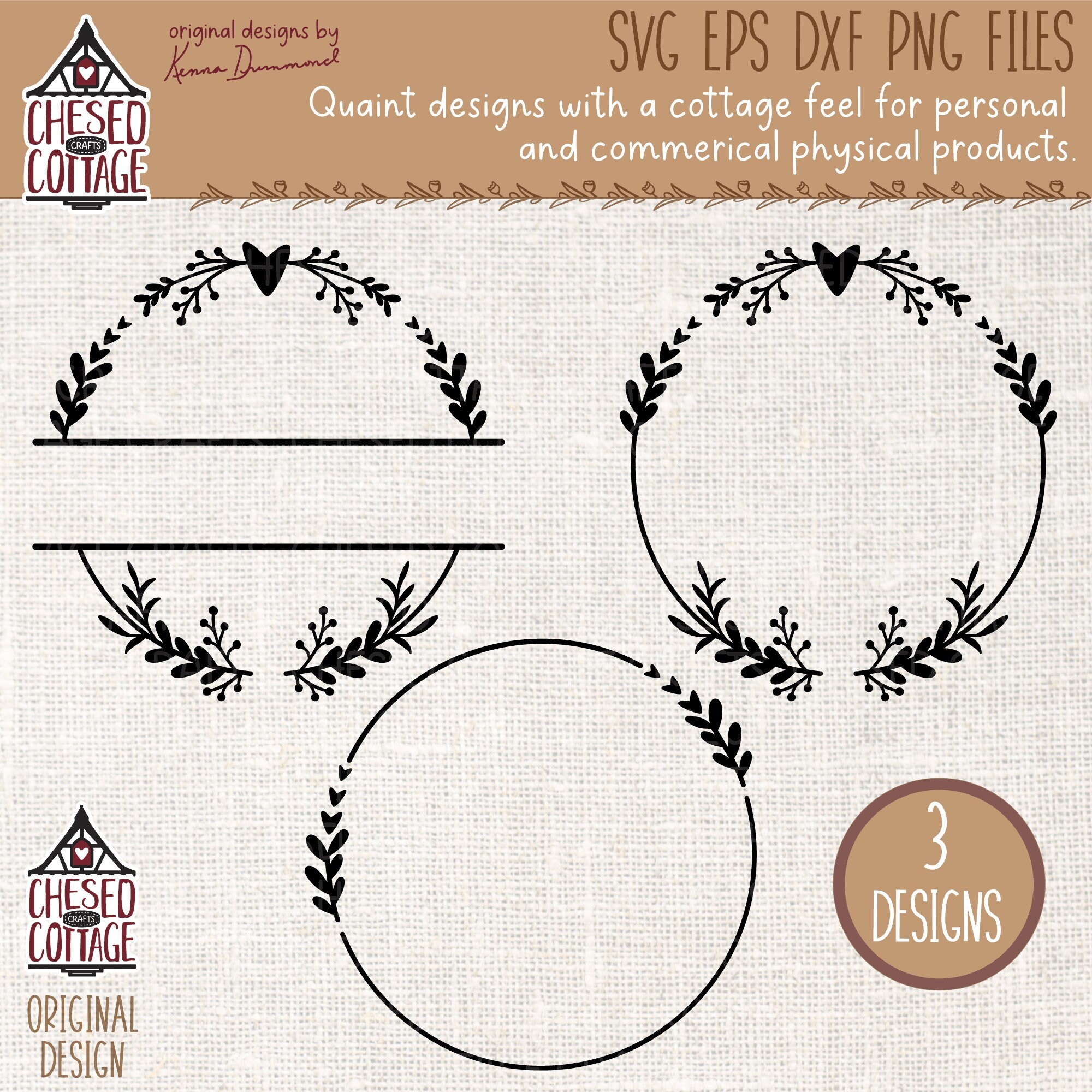 Heart Wreath SVG Wreath SVG Bundle Simple Wreath Svg Circle - Etsy