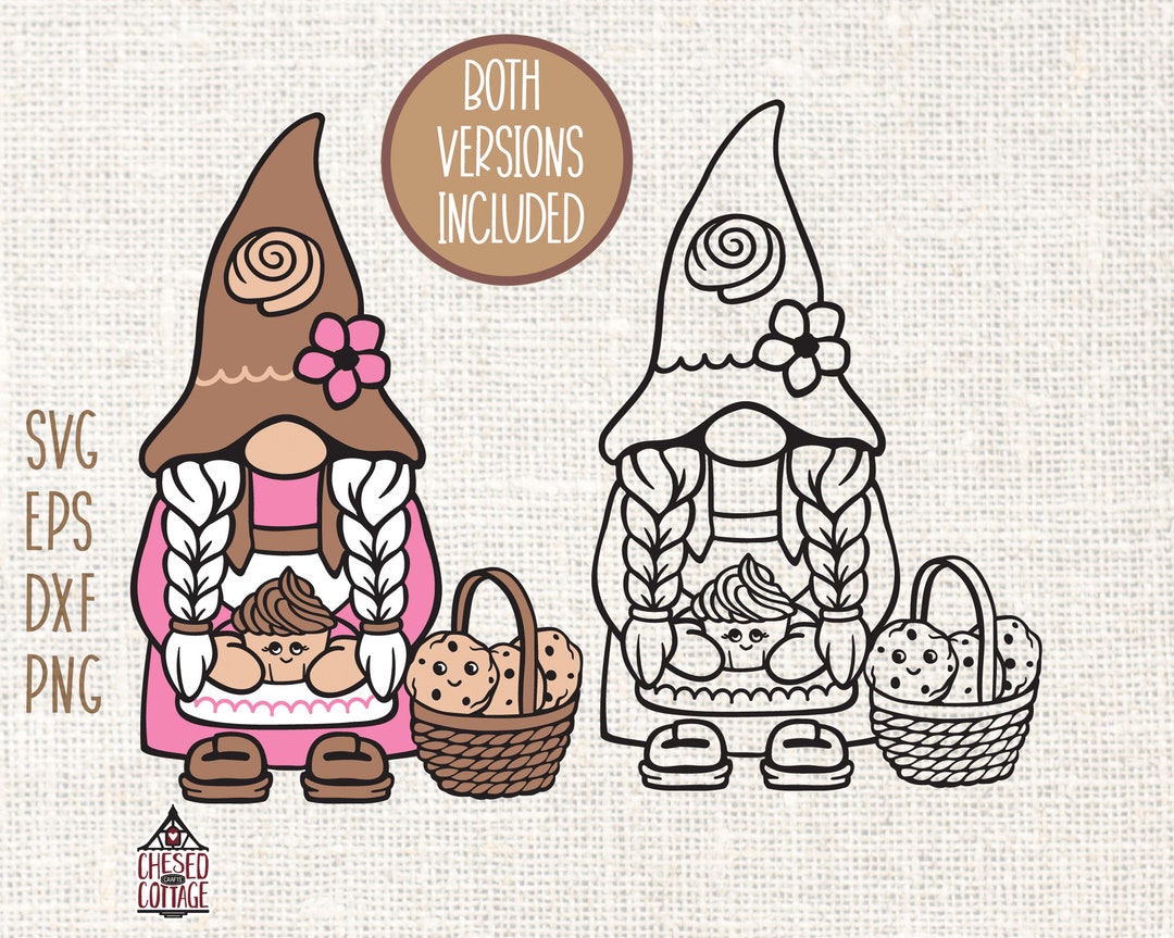 Baker Gnome SVG, Gnome SVG, Chef Gnome SVG, Gnome Png, Svg Gnome, Gnome ...