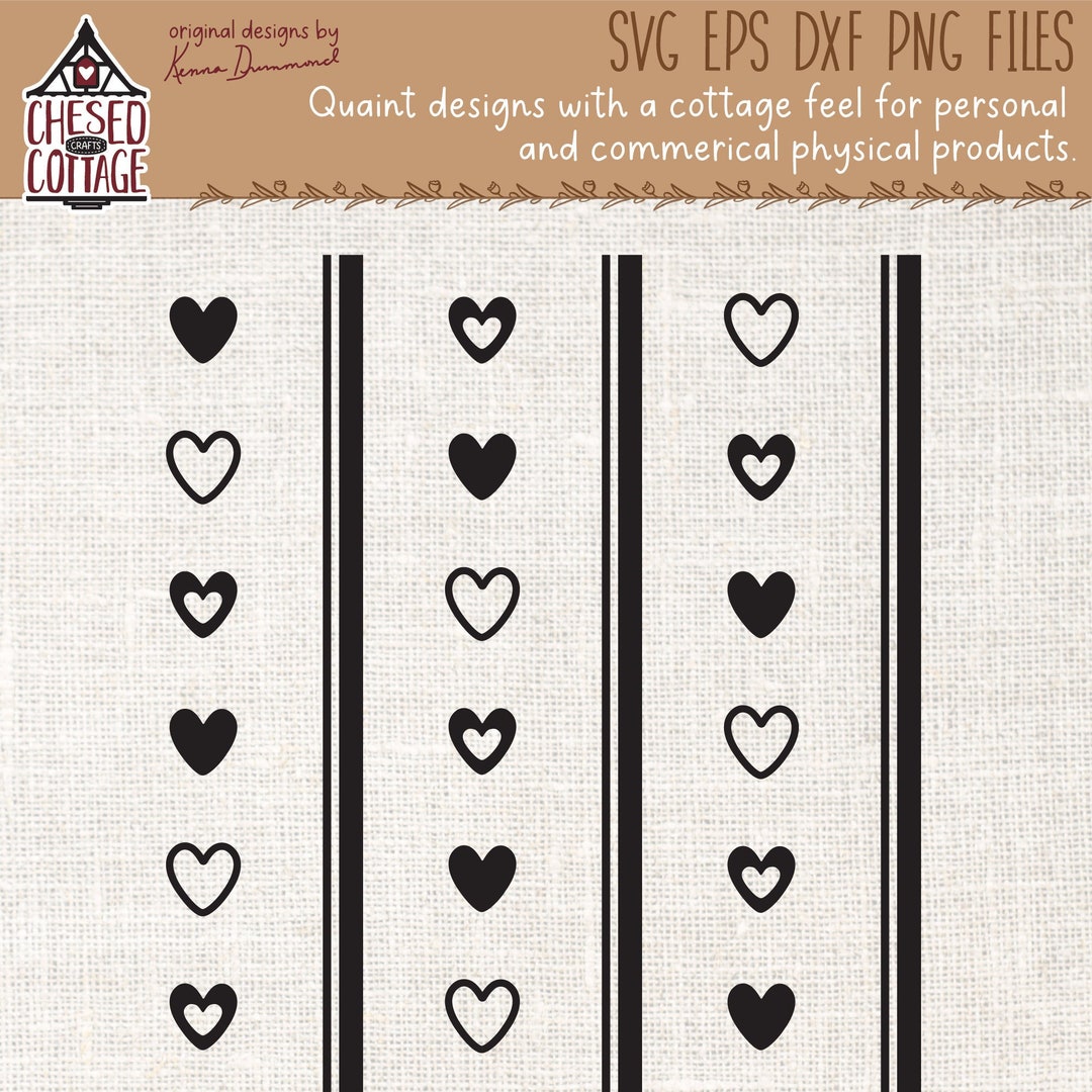 Corazón SVG, Patrón SVG, San Valentín SVG, Decoración del hogar Svg ...