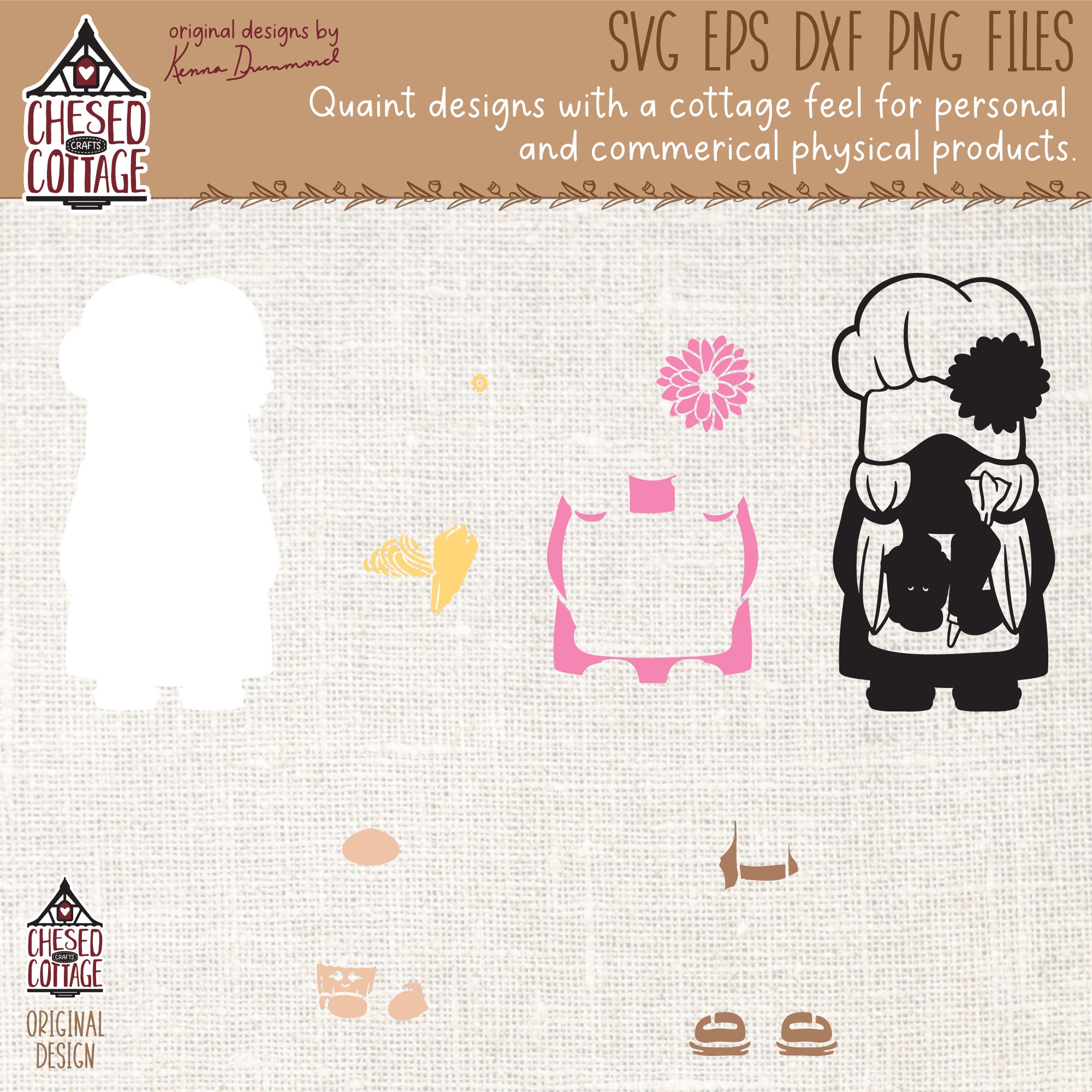 Baker Gnome SVG, Gnome SVG, Chef Gnome SVG, Gnome Png, Svg Gnome, Gnome ...