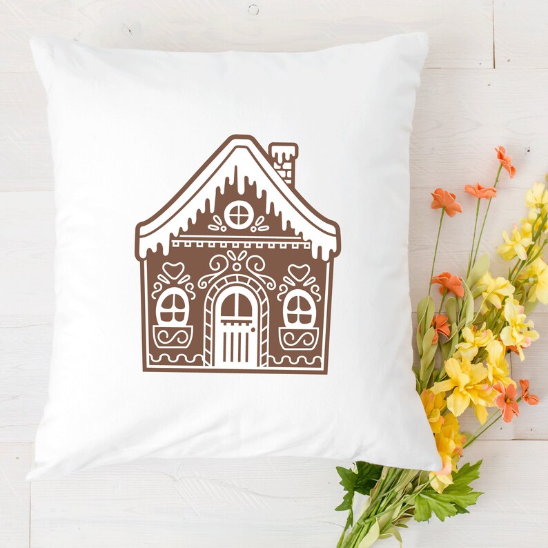 Gingerbread House SVG, Gingerbread SVG, Gingerbread Decor Cut File ...