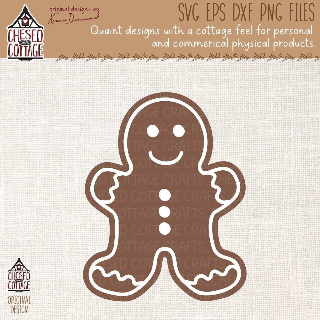 Gingerbread Man SVG, Gingerbread SVG, Christmas SVG, Gingerbread Decor ...
