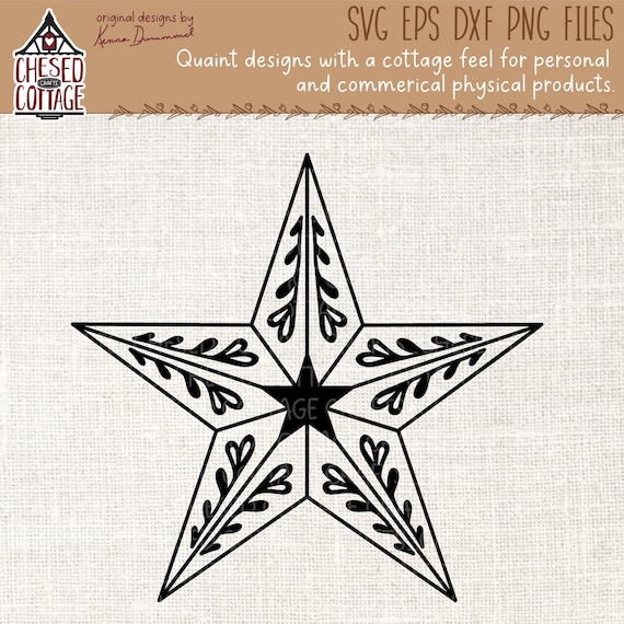 Primitive Star With A Font