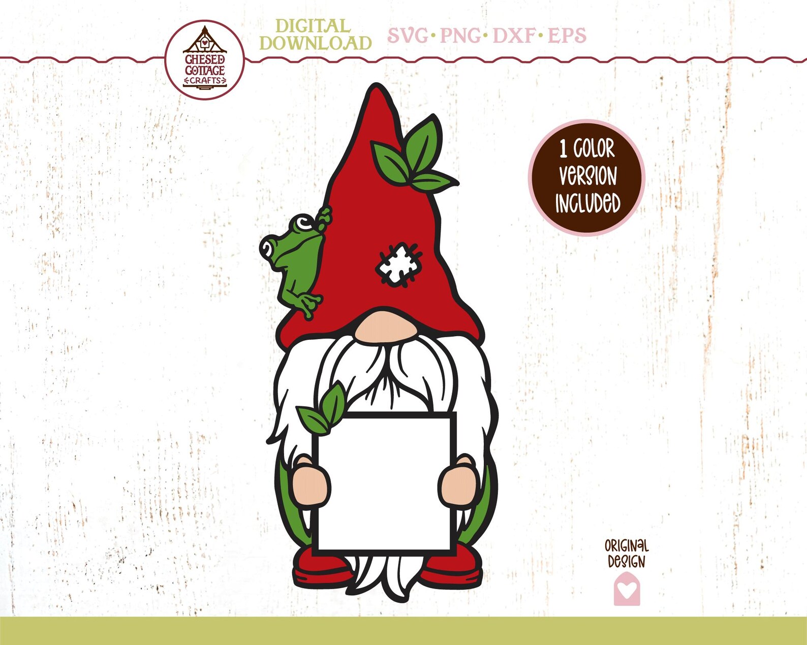 Gnome SVG, Gnome Holding Sign SVG, Gnome With Sign Svg, Gnome PNG, Gonk ...