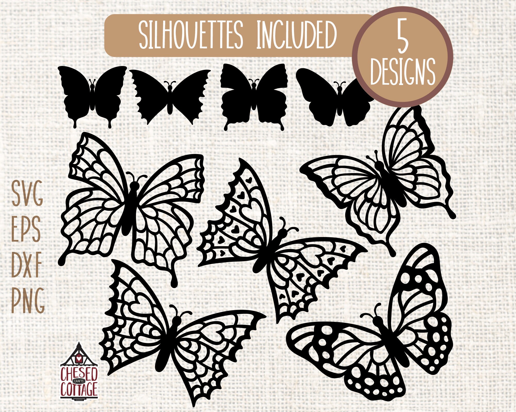 Butterflysvg Bundle, Butterfly Svg, Butterfly PNG, Butterfly Clipart ...