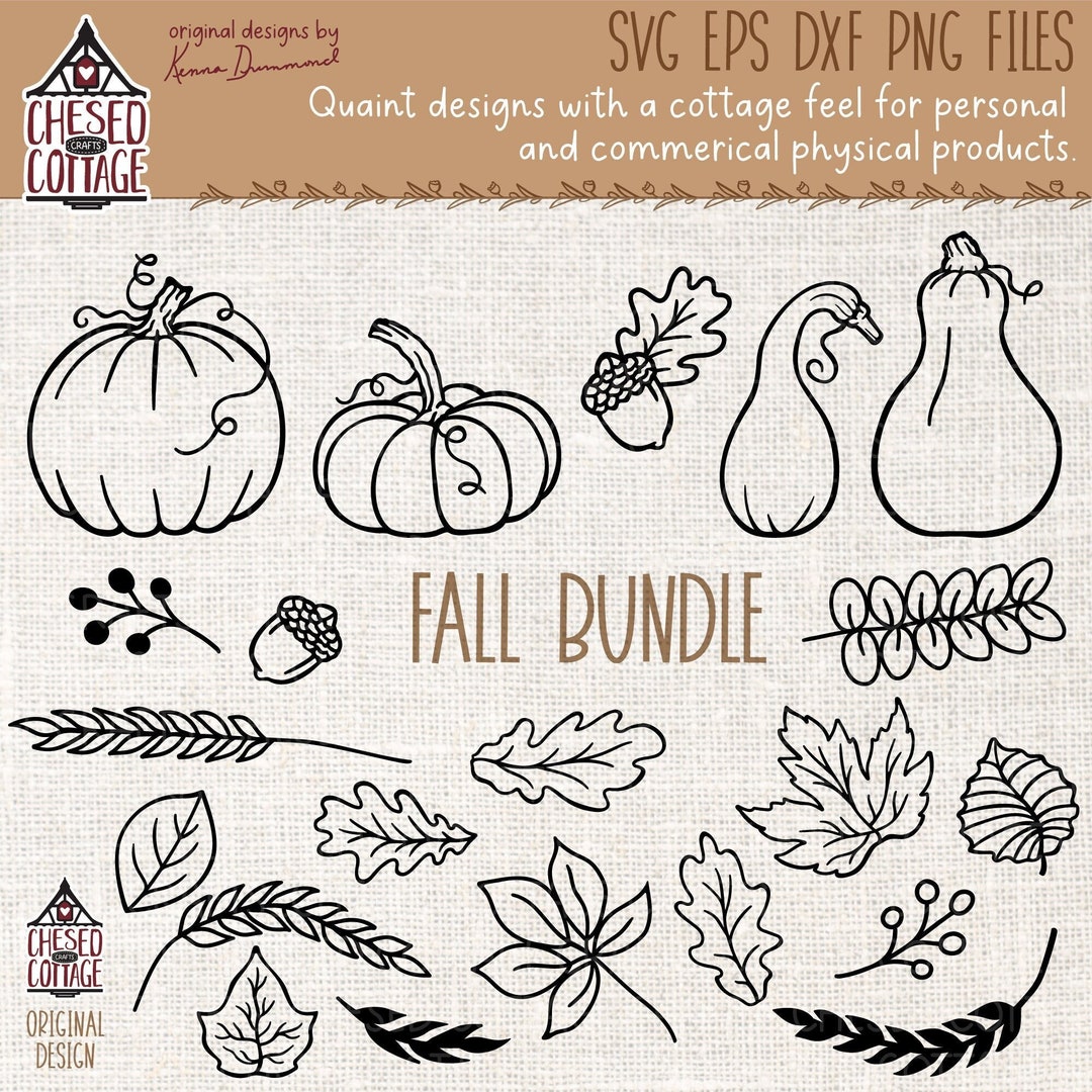 Fall SVG, SVG Bundle, Autumn SVG, Fall Leaves, Pumpkin Svg, Basic Fall ...