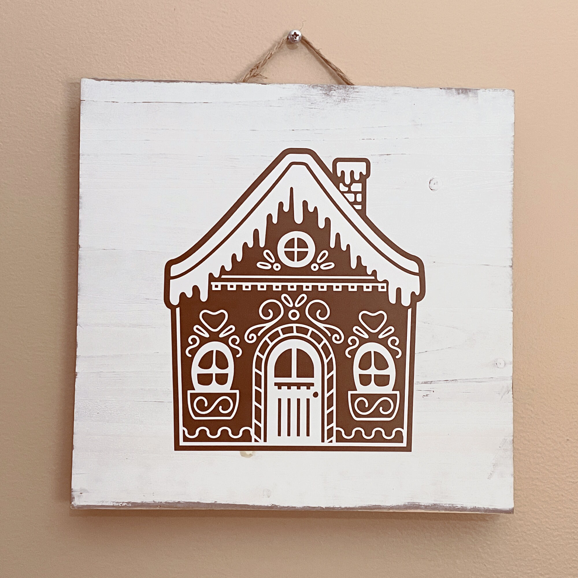Gingerbread House SVG, Gingerbread SVG, Gingerbread Decor Cut File ...