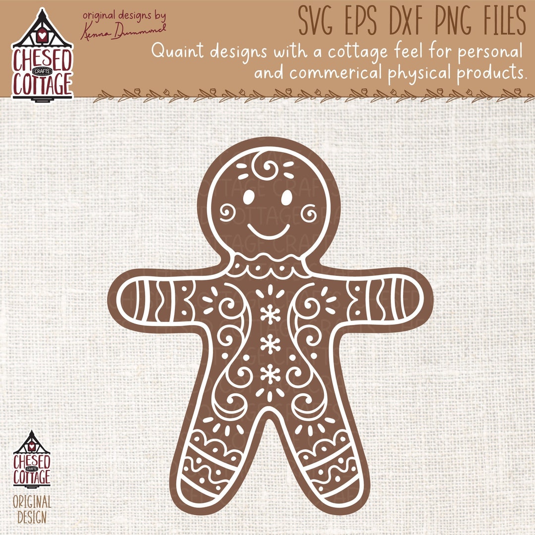 Gingerbread Man SVG, Gingerbread SVG, Christmas SVG, Gingerbread Decor ...