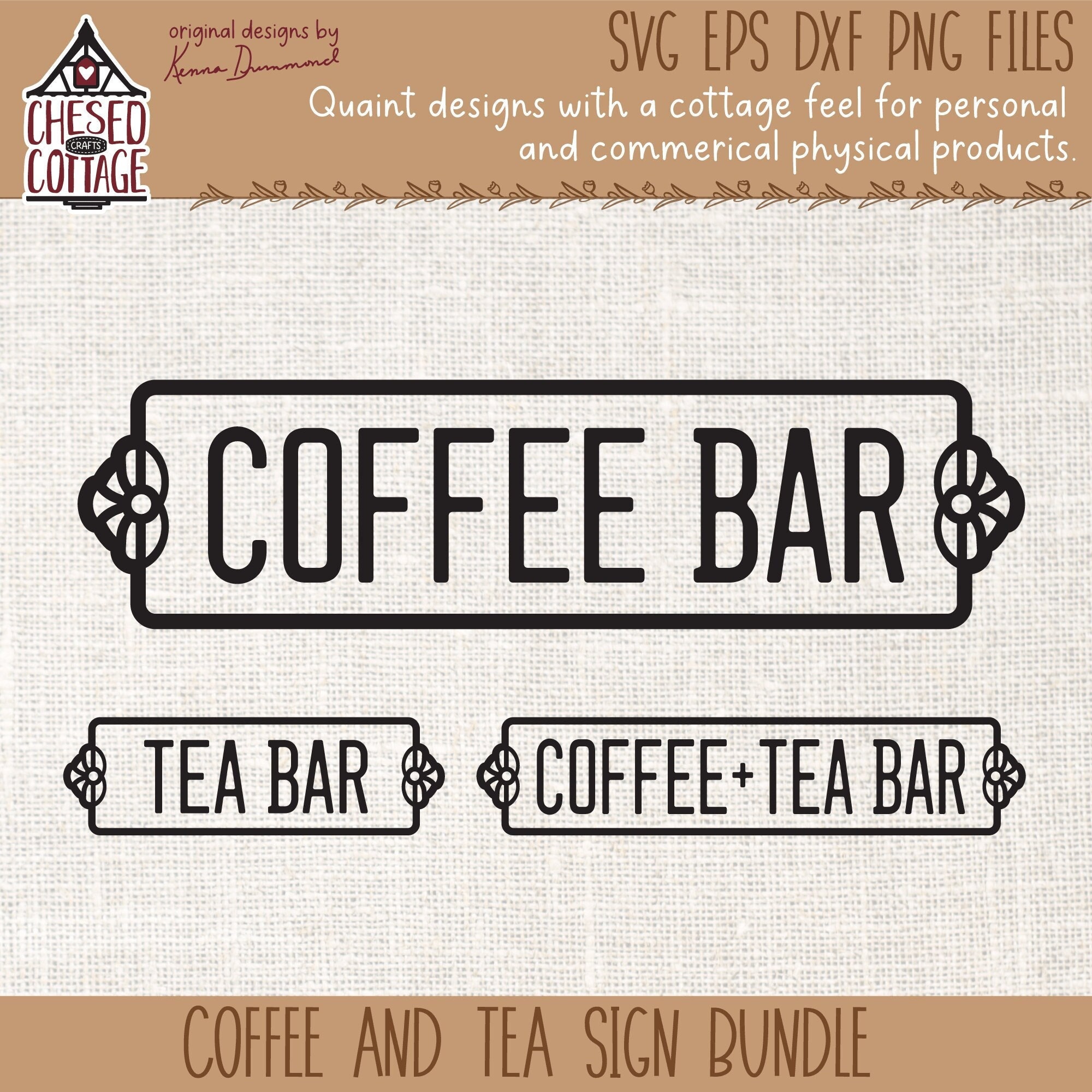 Coffee and Tea Bar SVG Bundle, Coffee SVG, Tea SVG, Coffee Bar Svg ...