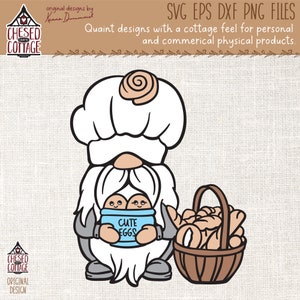 Baker Gnome SVG, Gnome SVG, Chef Gnome SVG, Gnome Png, Svg Gnome, Gnome ...