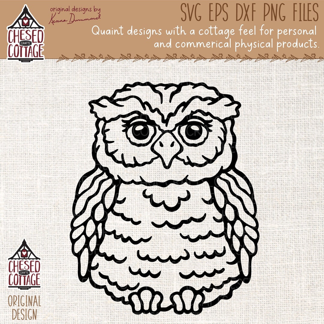 Owl SVG, Owl PNG, Woodland Animal SVG, Forest Animal Svg, Owl Svg for ...