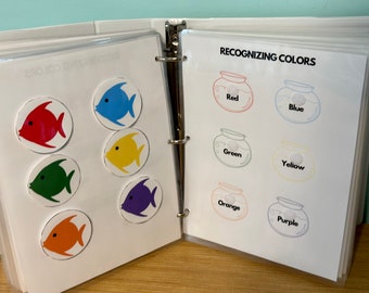 Matching Shapes Game, Printable Busy Book Worksheets, Educational ...