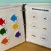 Matching Colors Game, Printable Busy Book Worksheets, Educational ...