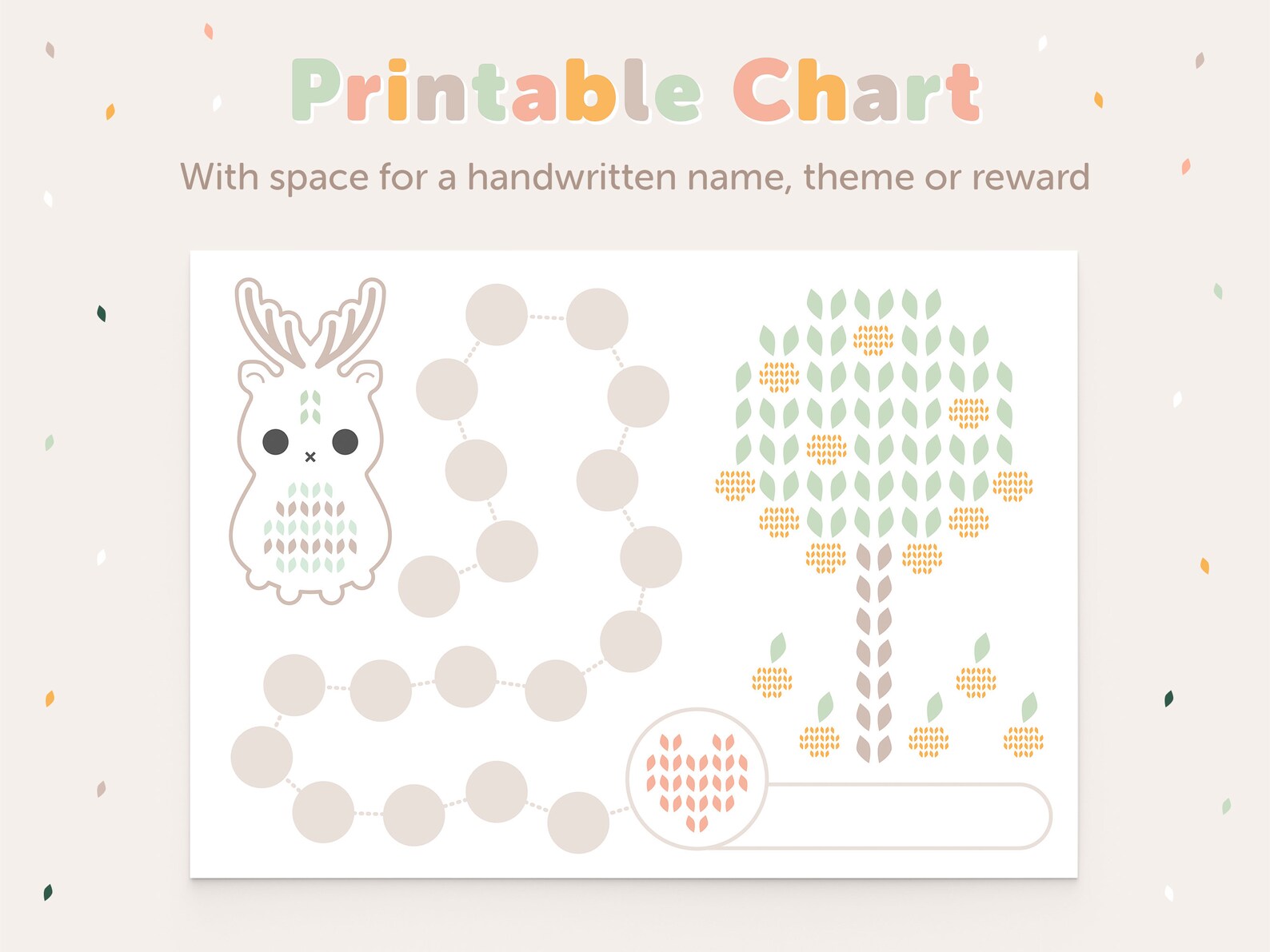 Bambi Printable Chart Bundle Toddler Chart Potty Training - Etsy