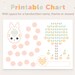 Bunny Printable Chart Bundle Toddler Chart Potty Training Chart Reward ...