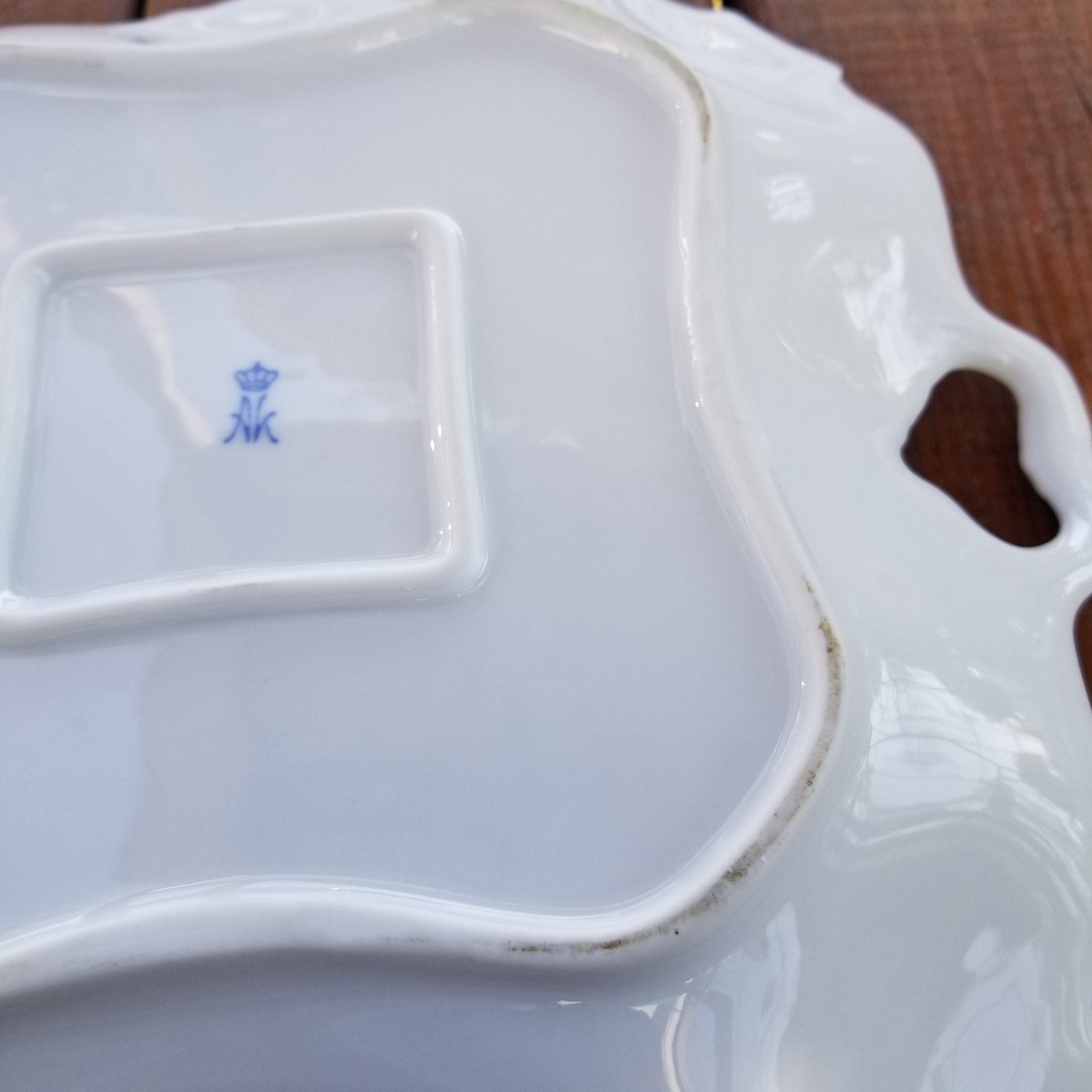 Kaiser Porcelain Tray, Kaiser Square Tray, White Porcelain Tray ...
