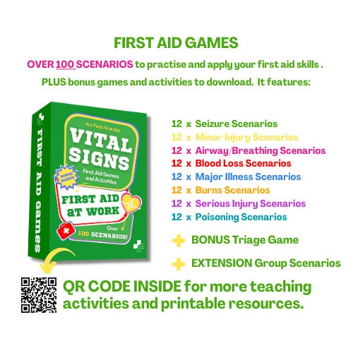 FIRST AID GAMES | First Aid Scenarios | First Aid Card Games | First ...