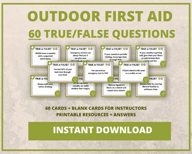 OUTDOOR FIRST AID | Outdoor First Aid Games | Dofe Games and Activities ...