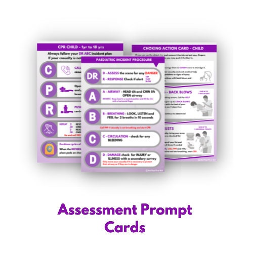 Paediatric First Aid Casualty Cards | Paediatric First Aid | First Aid ...