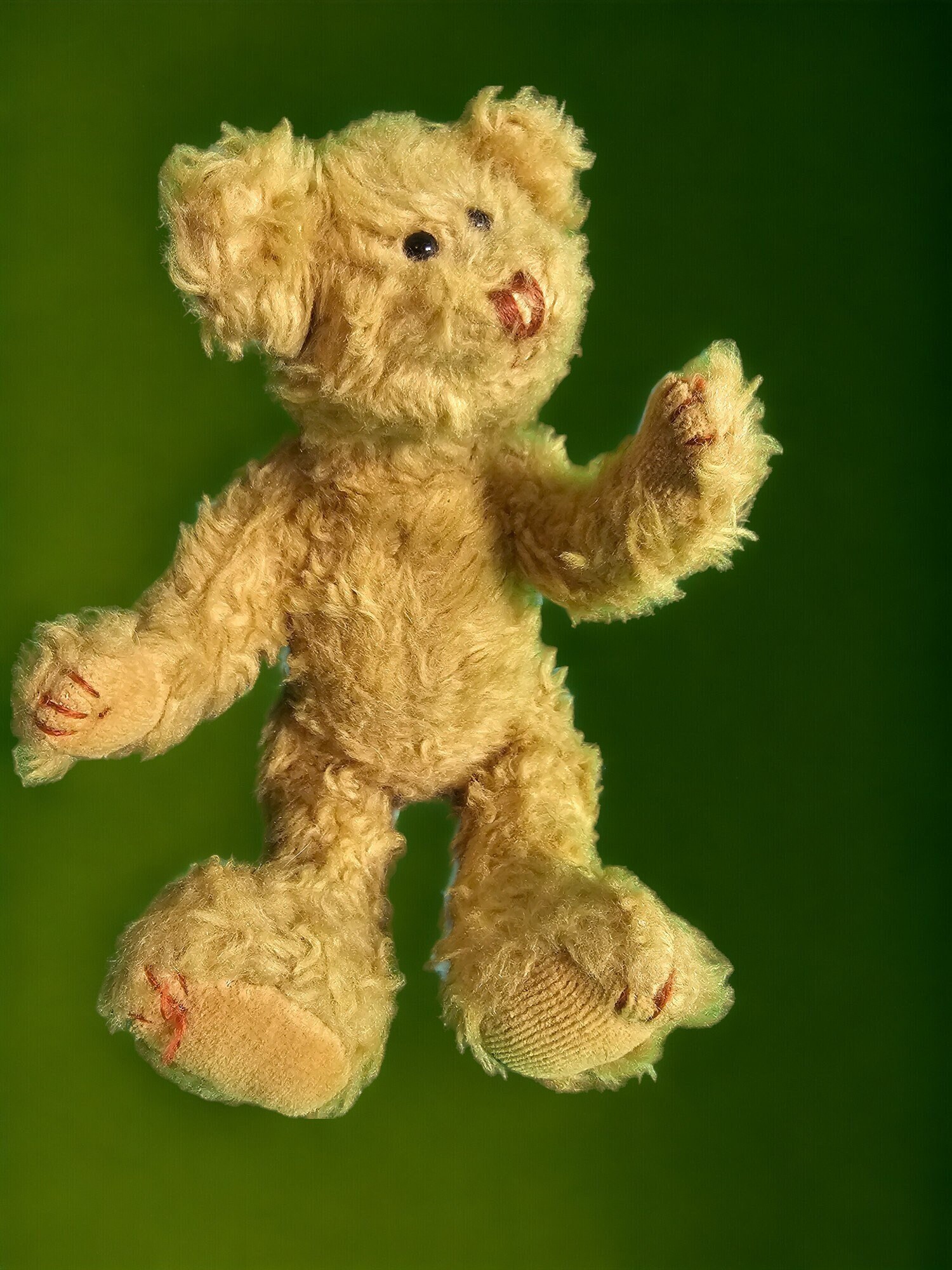 1992 TY Bear 11 Fully Jointed Plush Bear Vintage Stuffed Toy Handmade in China Etsy UK