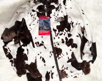 North Face Cow Print Fleece