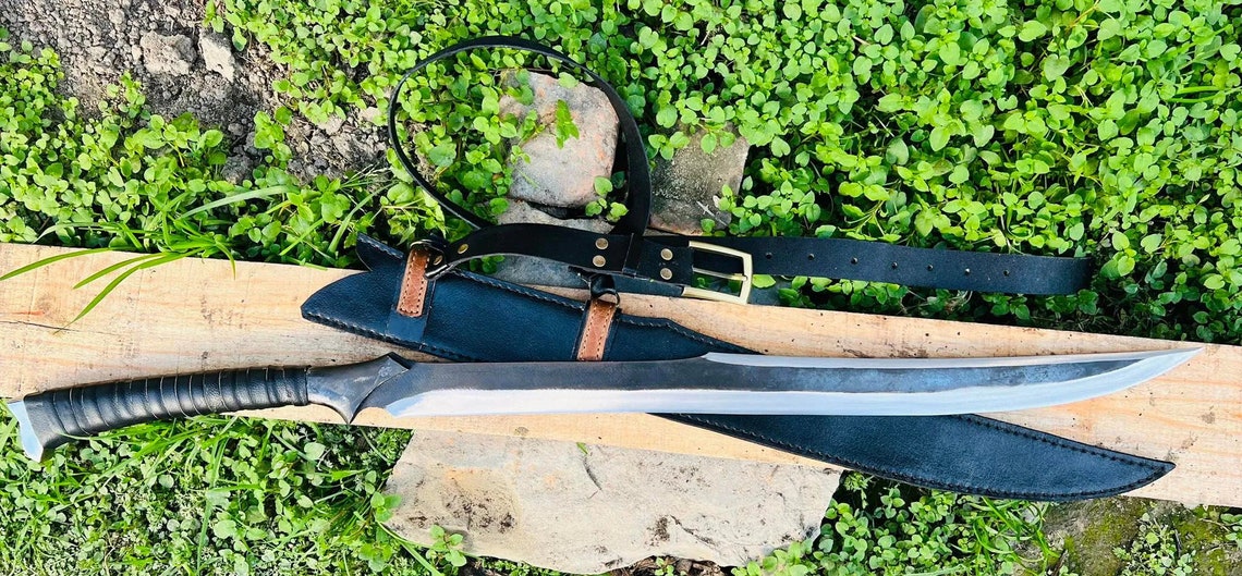 26 Blade Large Jungle Hunting Sword-functional-hand Forged-heat Treated ...