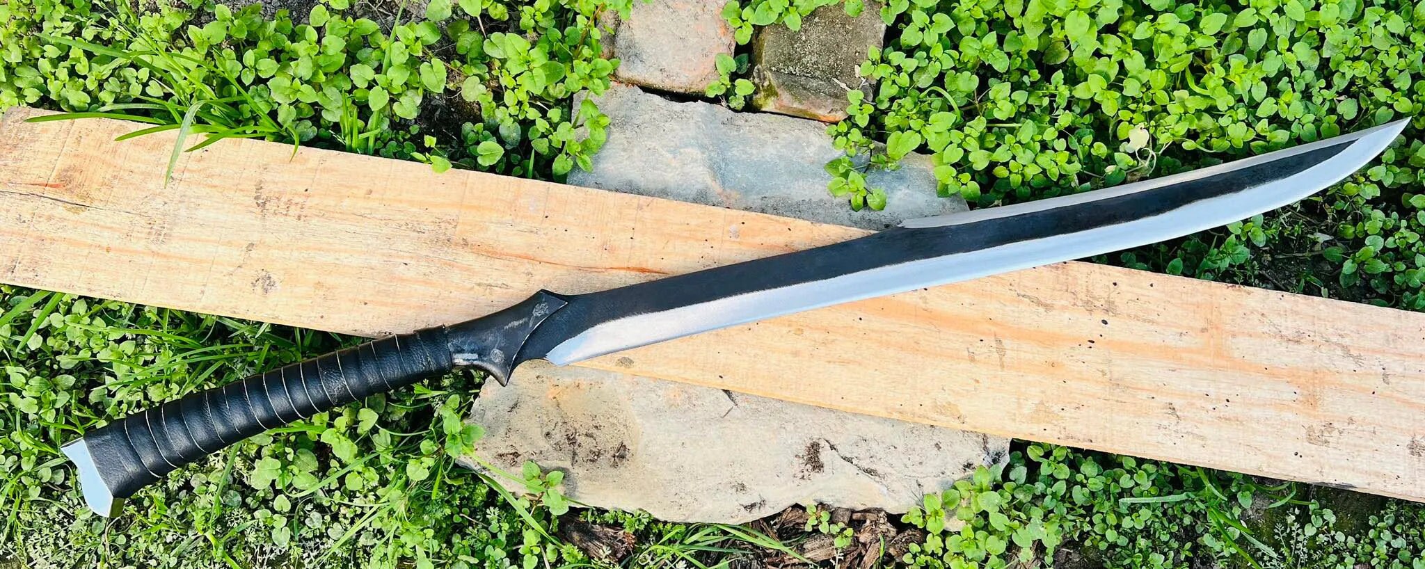 26 Blade Large Jungle Hunting Sword-functional-hand Forged-heat Treated ...