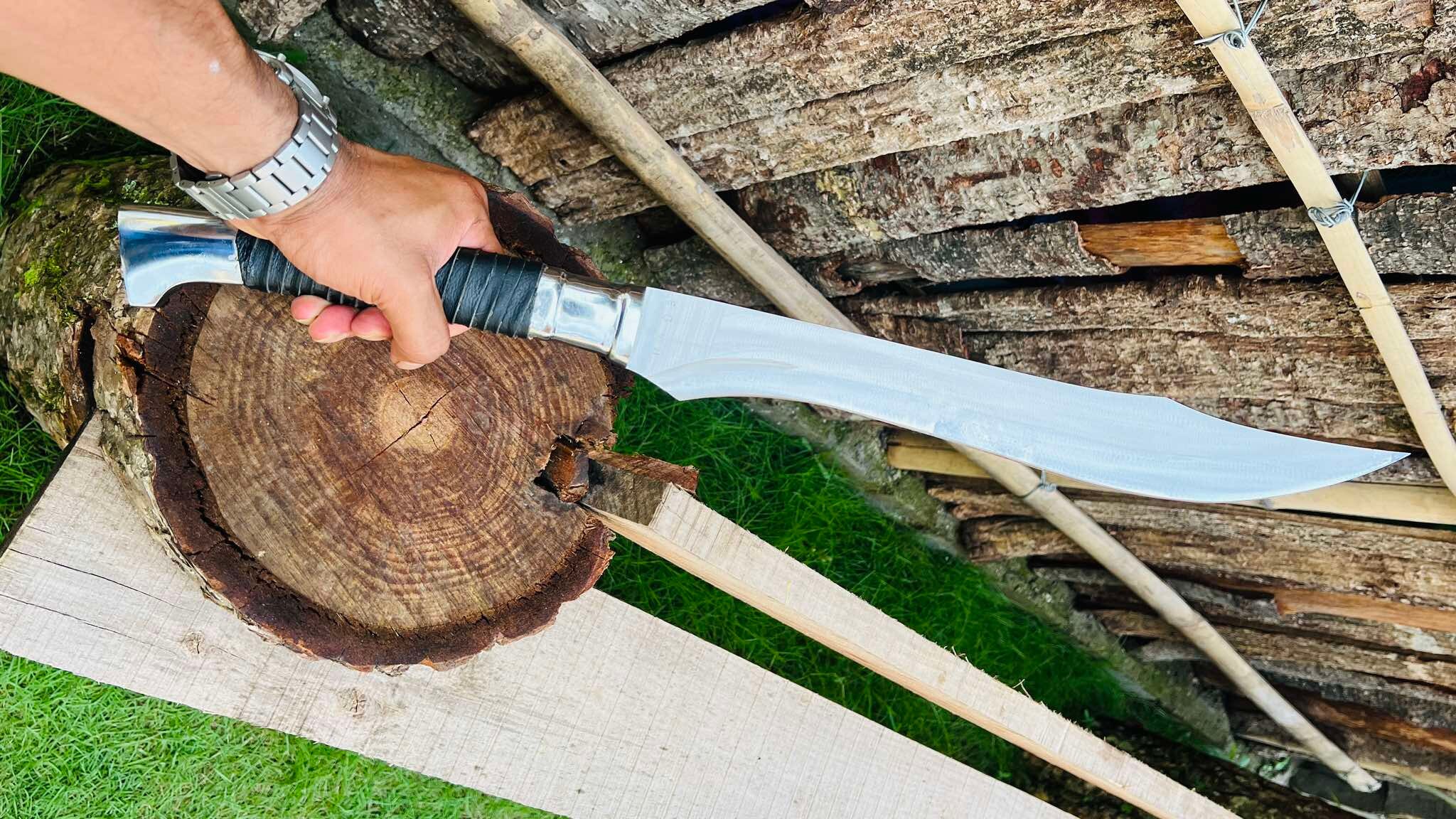 18 Blade Hand Forged Scimitar Sword Sharpened Balance Tempered Sword - Etsy