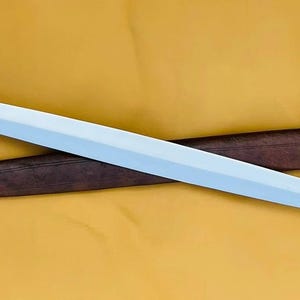 30 Custom Carbon Steel Blade Full Tang Handmade Sword With Rosewood ...